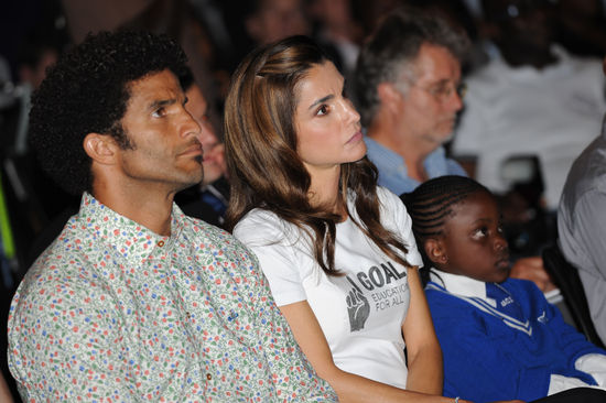David James Queen Rania Jordan Editorial Stock Photo - Stock Image ...