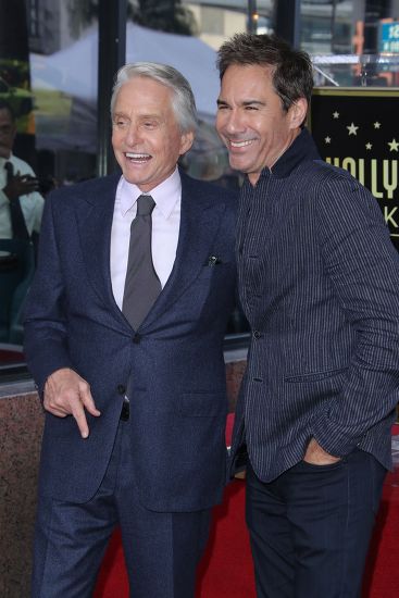 Michael Douglas Eric Mccormack Editorial Stock Photo - Stock Image ...