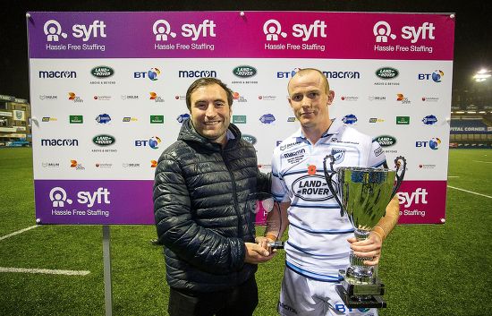 Man Match Dan Fish Cardiff Blues Editorial Stock Photo - Stock Image ...