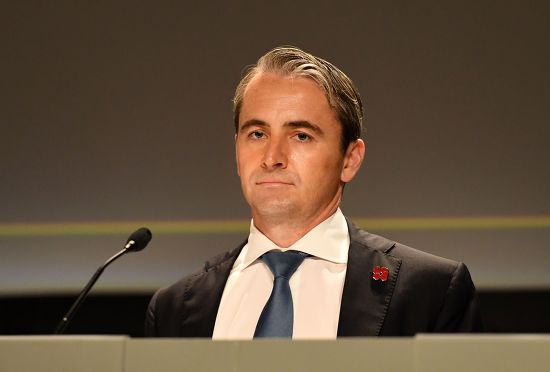 Commonwealth Bank Ceo Matt Comyn Seen Editorial Stock Photo - Stock ...