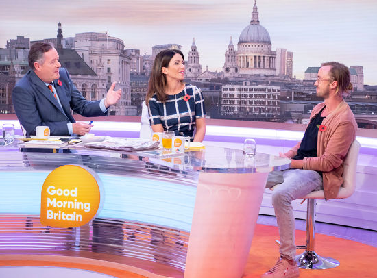 Piers Morgan Susanna Reid Tom Felton Editorial Stock Photo - Stock ...