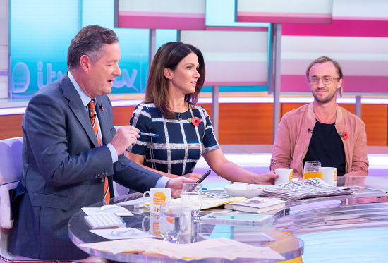 Piers Morgan Susanna Reid Tom Felton Editorial Stock Photo - Stock ...