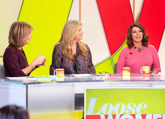Kaye Adams Penny Lancaster Jacqueline Gold Editorial Stock Photo ...