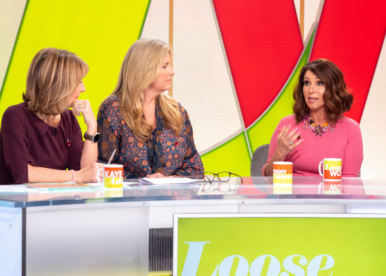 Kaye Adams Penny Lancaster Jacqueline Gold Editorial Stock Photo ...