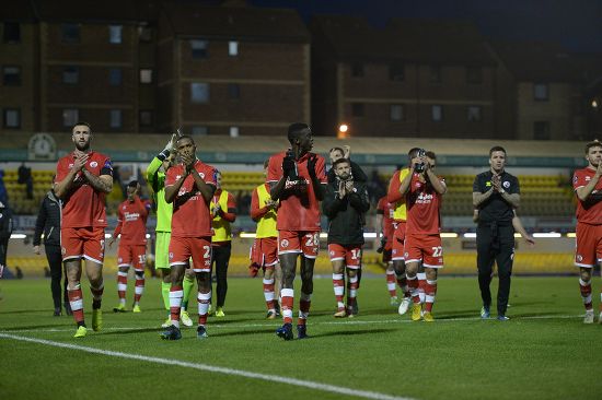 Crawley Players Thank Following Fans After Editorial Stock Photo ...