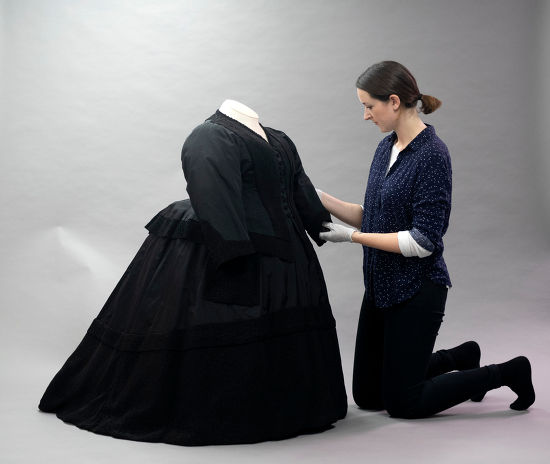 Unseen Queen Victoria Mourning Dress Going Editorial Stock Photo ...