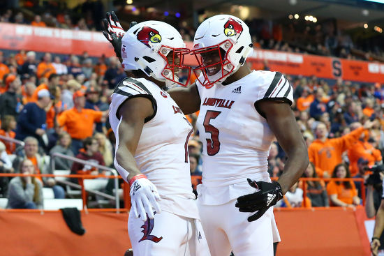 Louisville Cardinals Wide Receiver Dez Fitzpatrick Editorial Stock ...