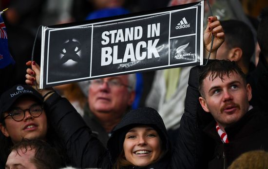 All Blacks Fan Editorial Stock Photo - Stock Image | Shutterstock