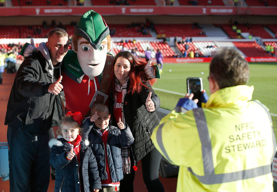 Family Poses Mascot Editorial Stock Photo - Stock Image | Shutterstock