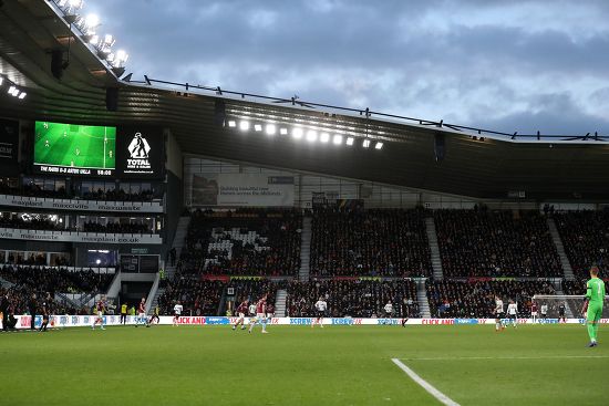 Scewfix Advertising On Pitchside Led Boards Editorial Stock Photo ...