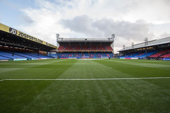 Selhurst Park Stadium Pitch Prior Premier Editorial Stock Photo - Stock ...