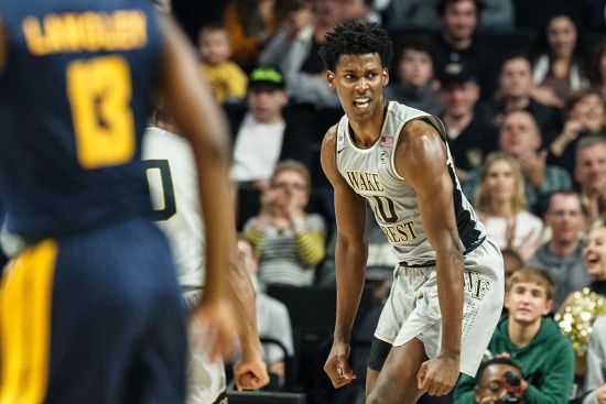Wake Forest Demon Deacons Forward Jaylen Editorial Stock Photo - Stock ...