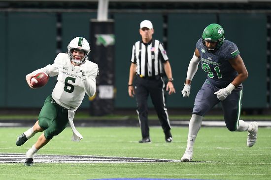 Portland State Vikings Quarterback Davis Alexander Editorial Stock ...