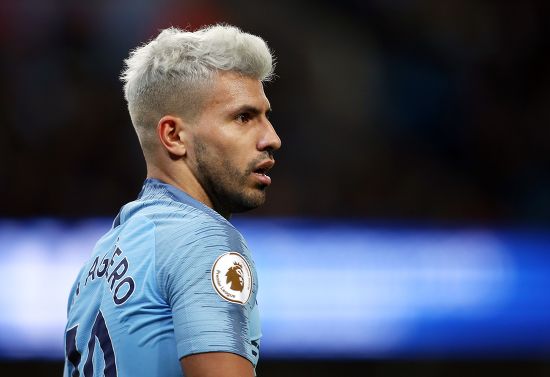 Sergio Aguero Manchester City New Hair Editorial Stock Photo - Stock ...