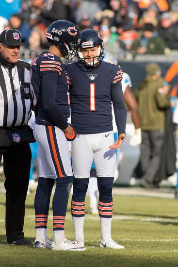 Chicago Illinois Us Bears Kicker 1 Editorial Stock Photo - Stock Image ...