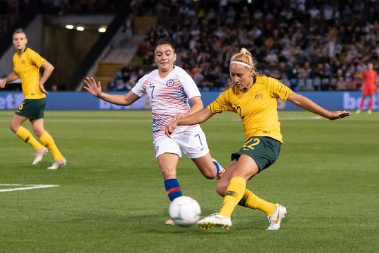 Australian Defender Gema Simon 22 Gets Editorial Stock Photo - Stock ...