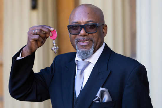 Musician Composer Orphy Robinson Proudly Displays Editorial Stock Photo ...