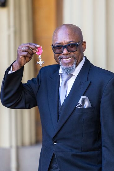 Musician Composer Orphy Robinson Proudly Displays Editorial Stock Photo ...