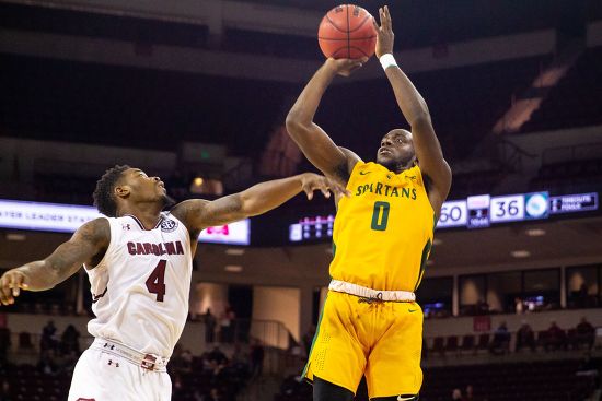 South Carolina Gamecocks Guard Tre Campbell Editorial Stock Photo ...