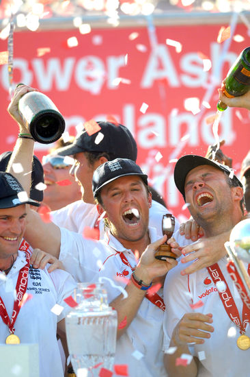 Englands Victorious Graeme Swan Jonathan Trott Editorial Stock Photo ...