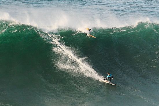 Portugals Surfer Alex Botelho Action During Redaktionelles Stockfoto ...