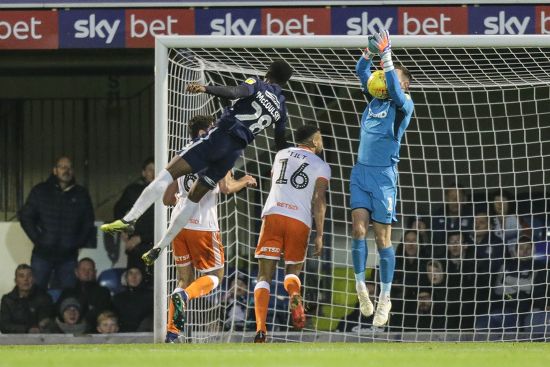 Blackpool Goalkeeper Mark Howard 1 Saves Editorial Stock Photo - Stock ...