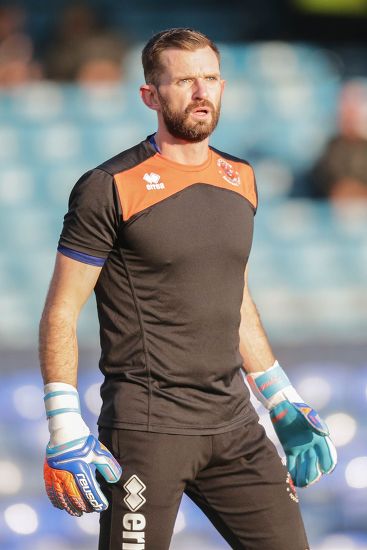 Blackpool Goalkeeper Mark Howard 1 Warming Editorial Stock Photo ...