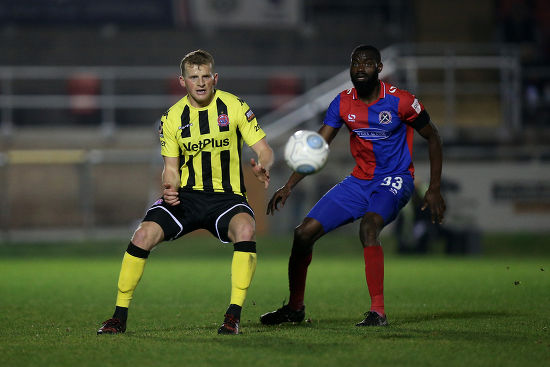 Danny Rowe Fylde Emmanuel Onariase Dagenham Editorial Stock Photo ...