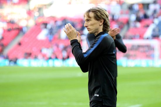 Croatias Luka Modric Clapping During Uefa Editorial Stock Photo - Stock ...