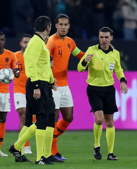 Virgil Van Dijk Holland Gives Hug Editorial Stock Photo - Stock Image ...
