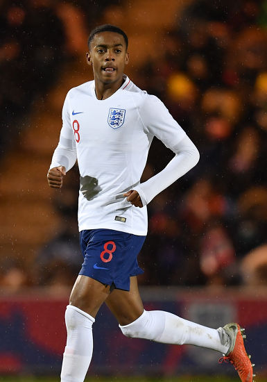 Joseph Willock England U20 Editorial Stock Photo - Stock Image ...