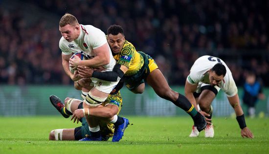 Samu Kerevi Tries Tackling Sam Underhill Editorial Stock Photo - Stock ...