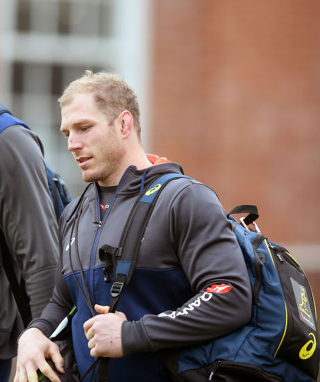 Australias No8 David Pocock Arrives Training Editorial Stock Photo ...
