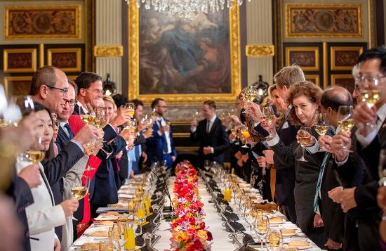 King Willemalexander Queen Maxima Mark Rutte Editorial Stock Photo ...