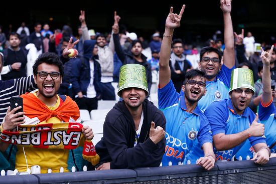 India Fans Show Their Support Second Editorial Stock Photo - Stock ...