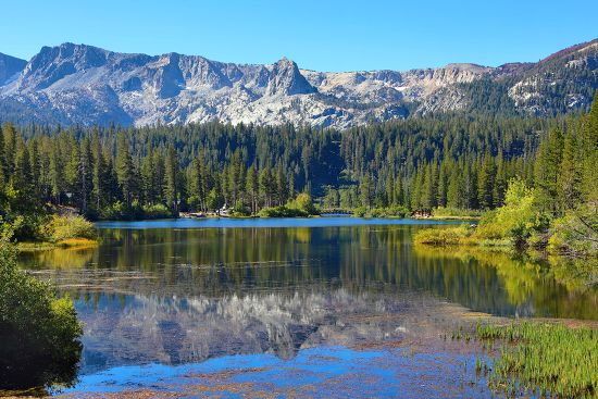 Reflection Mountains Twin Lakes Mammoth Lakes Editorial Stock Photo - Stock Image | Shutterstock