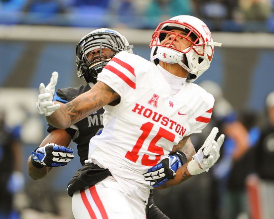 Houston Wide Receiver Raelon Singleton 15 Editorial Stock Photo - Stock ...