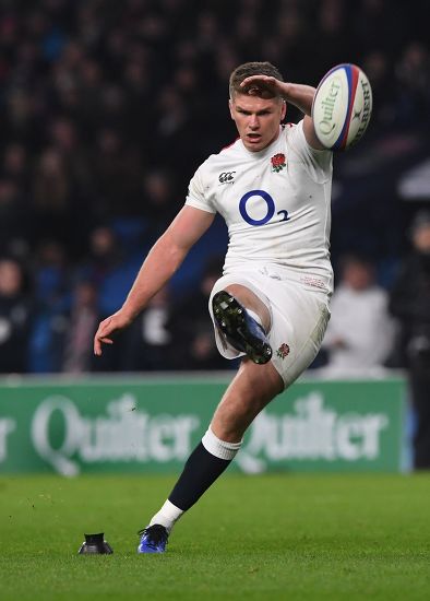 Englands Owen Farrell Scores Conversion During Editorial Stock Photo ...