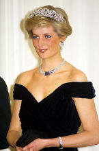 Princess Diana Germany 1987 Haber Amaçlı Stok Fotoğrafı - Stok Görsel ...