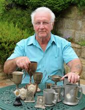 Frank Corti His Boxing Medals Trophies Editorial Stock Photo - Stock ...