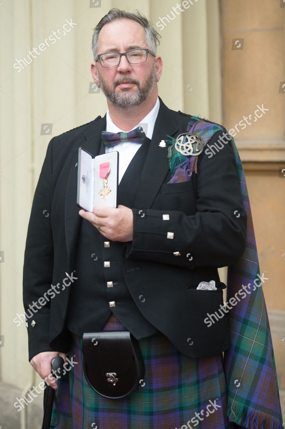 Mr Michael Haines Awarded Obe Voluntary Editorial Stock Photo - Stock ...