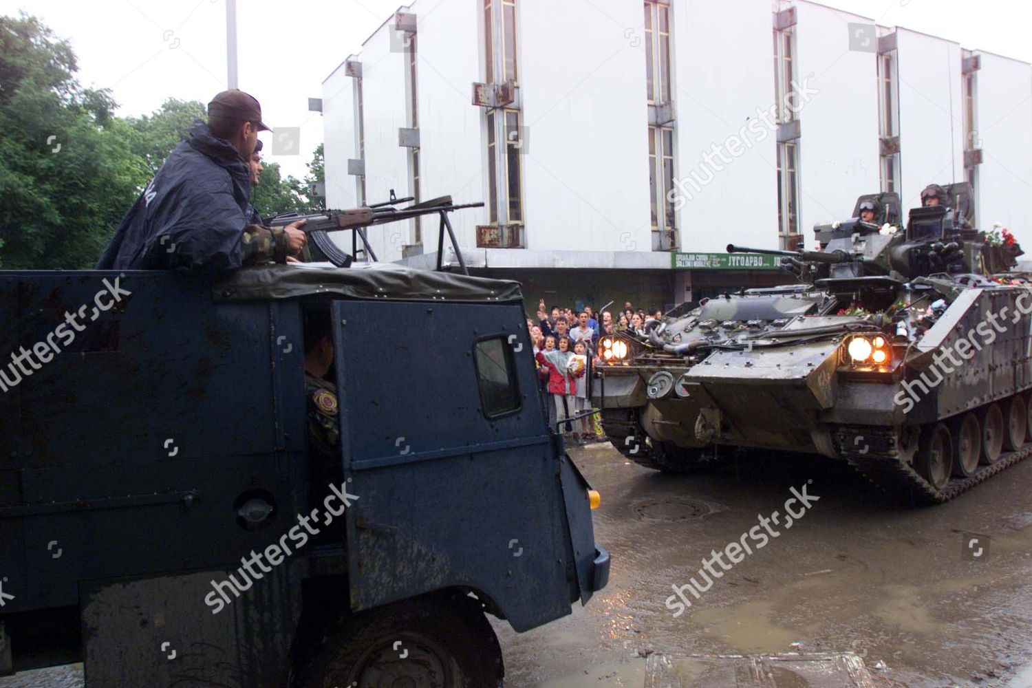 British Troops 4th Armoured Brigade Come Editorial Stock Photo - Stock ...