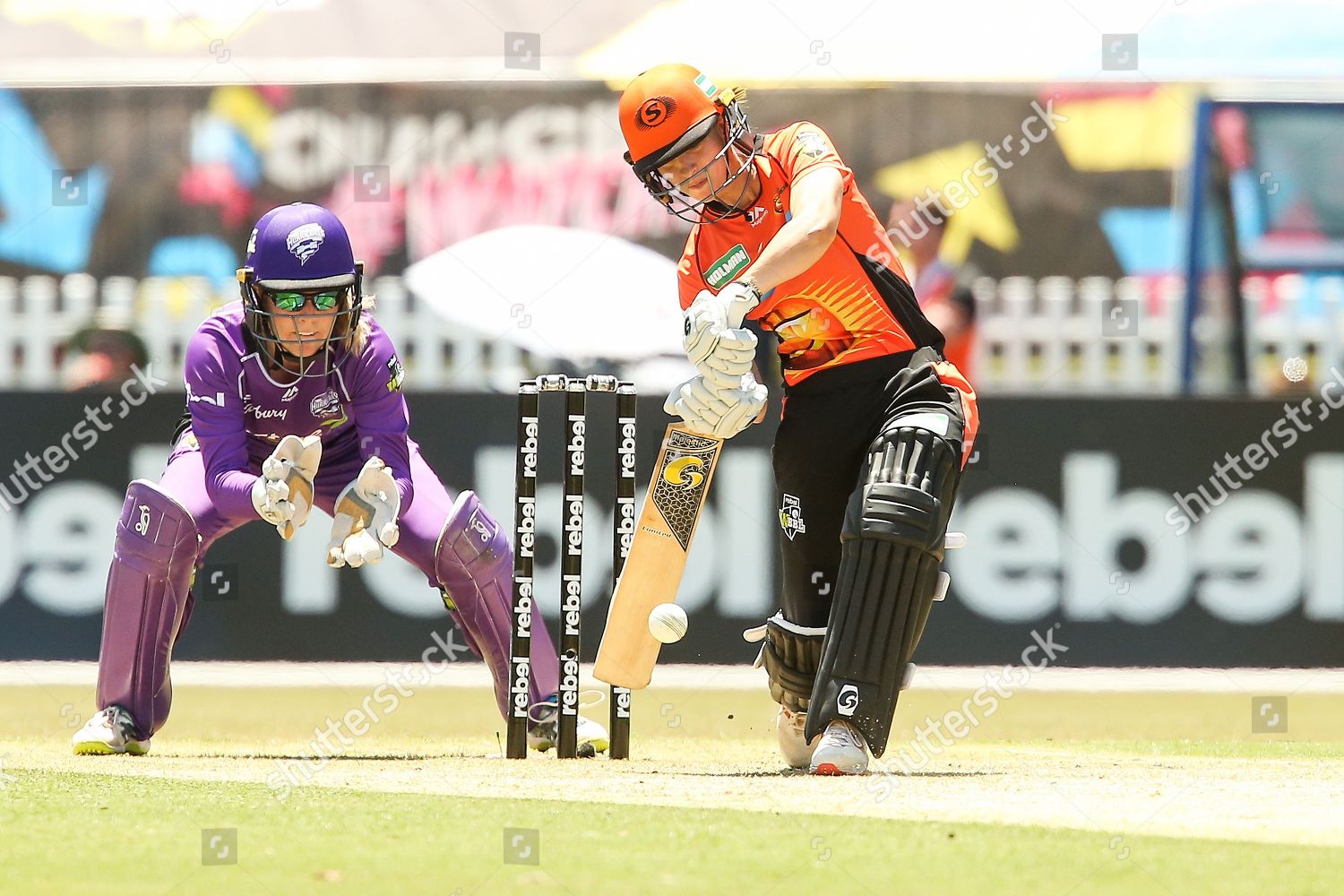 Chloe Piparo Perth Scorchers Plays Attacking Editorial Stock Photo ...