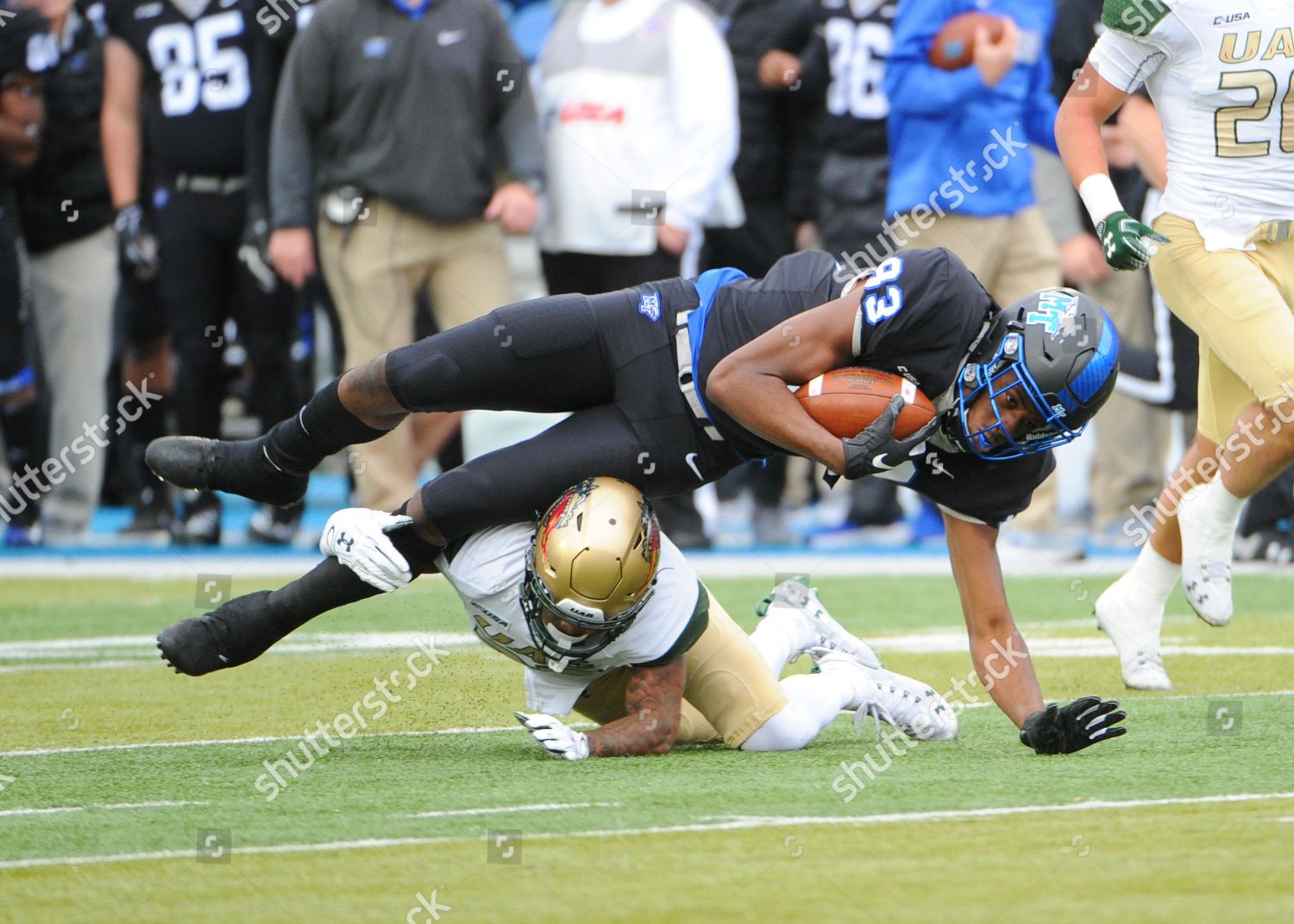 Middle Tennessee Wide Receiver Jimmy Marshall Editorial Stock Photo ...