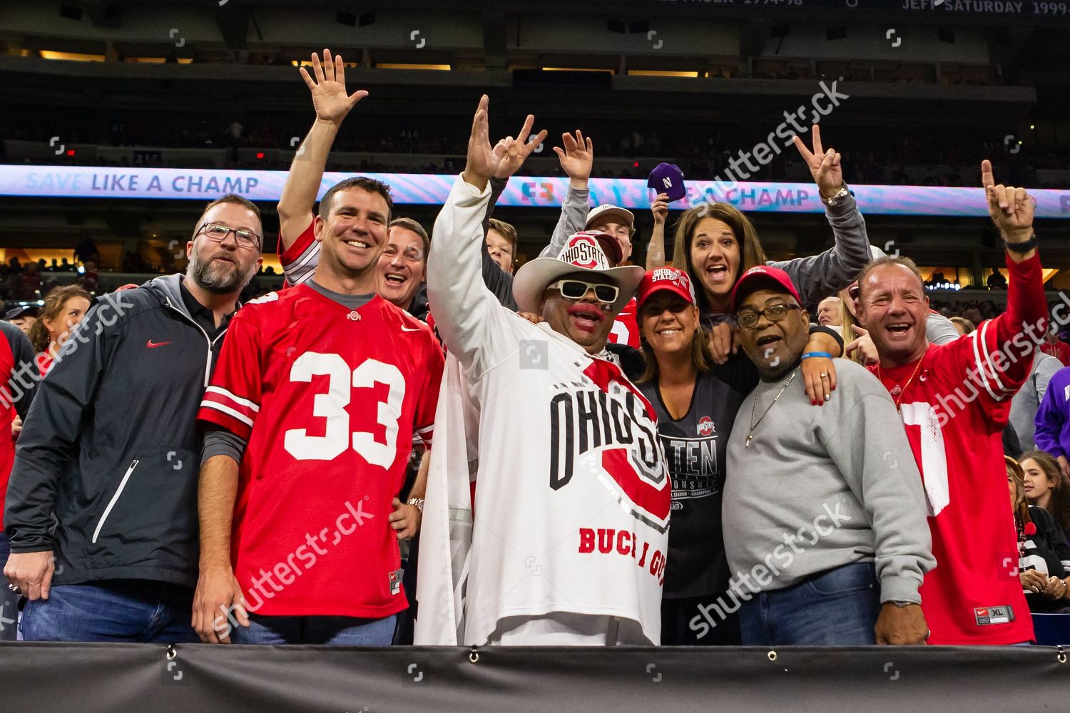 St Ohio State Buckeyes Fans React Editorial Stock Photo - Stock Image ...