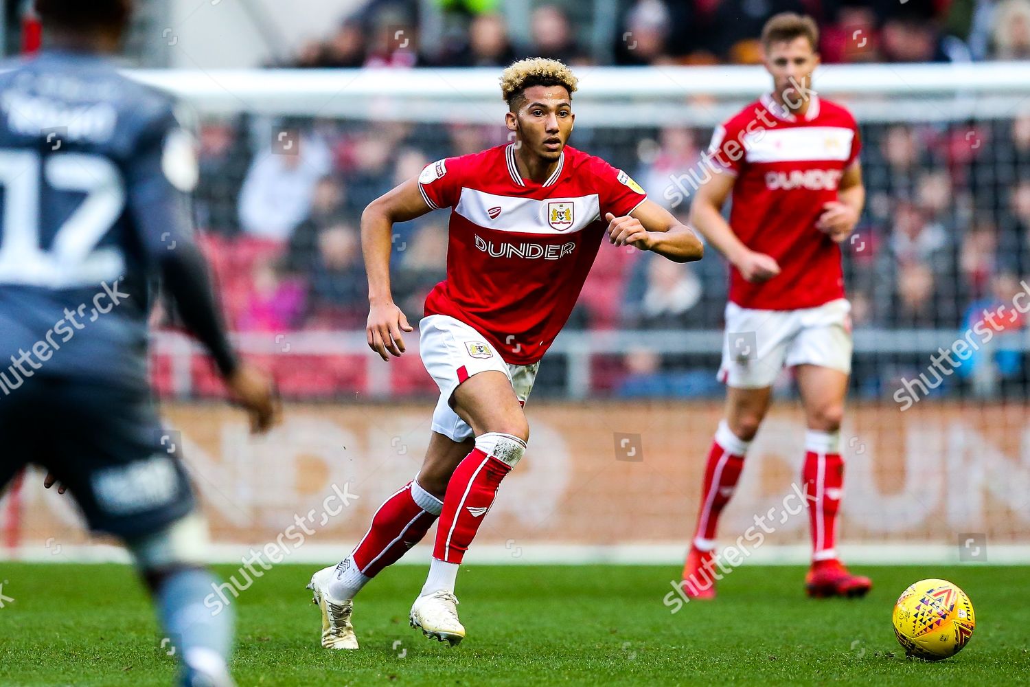 Lloyd Kelly Bristol City Action Editorial Stock Photo - Stock Image ...