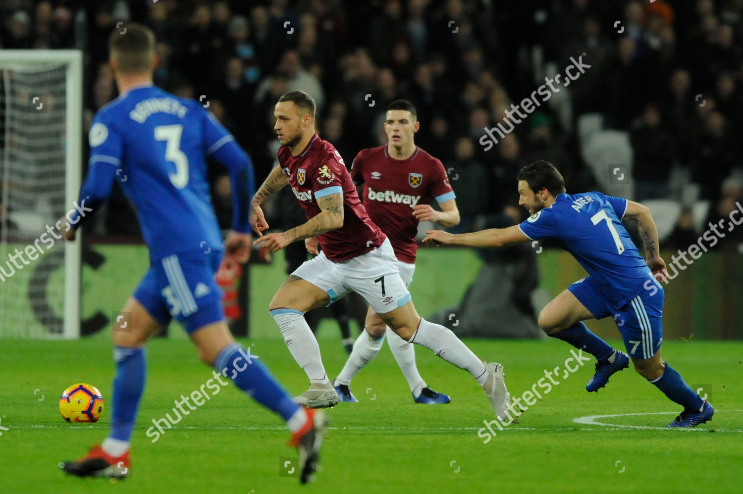 Marko Arnautovic West Ham United Harry Editorial Stock Photo - Stock ...