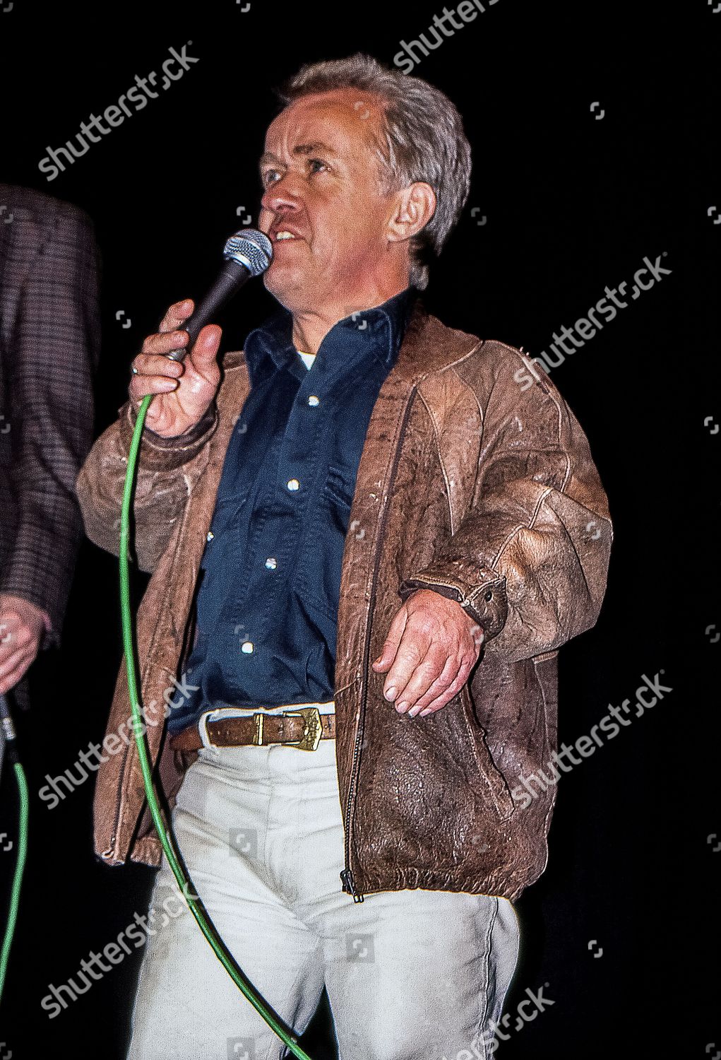British Actor Mike Edmonds Talks Fans Editorial Stock Photo - Stock ...