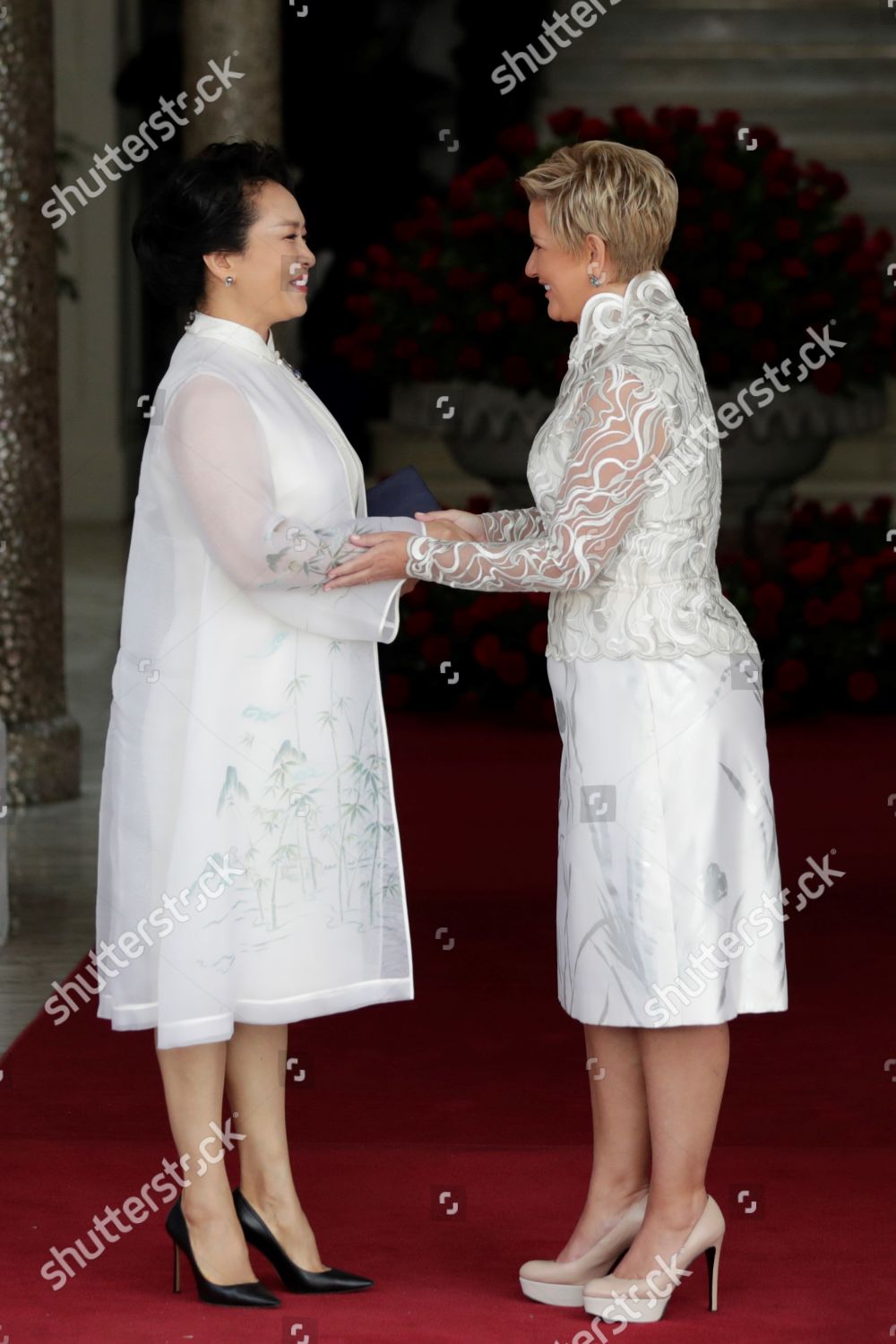 Panamanian First Lady Lorena Castillo De Editorial Stock Photo - Stock ...