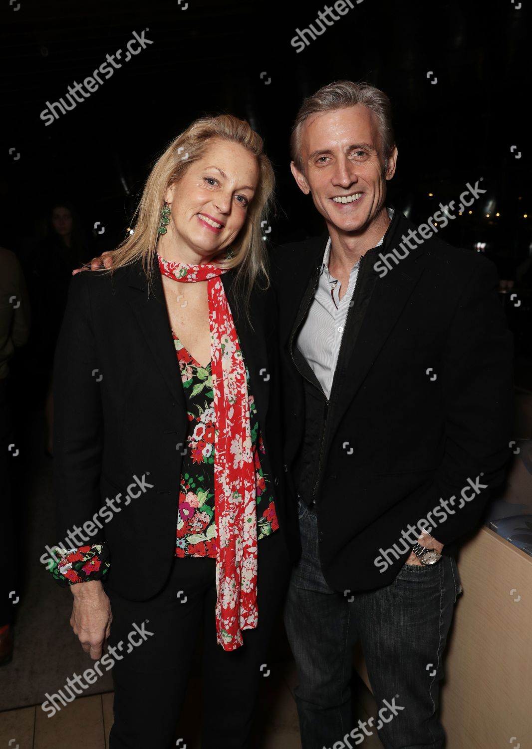 Alexandra Wentworth Dan Abrams Attend After Editorial Stock Photo ...